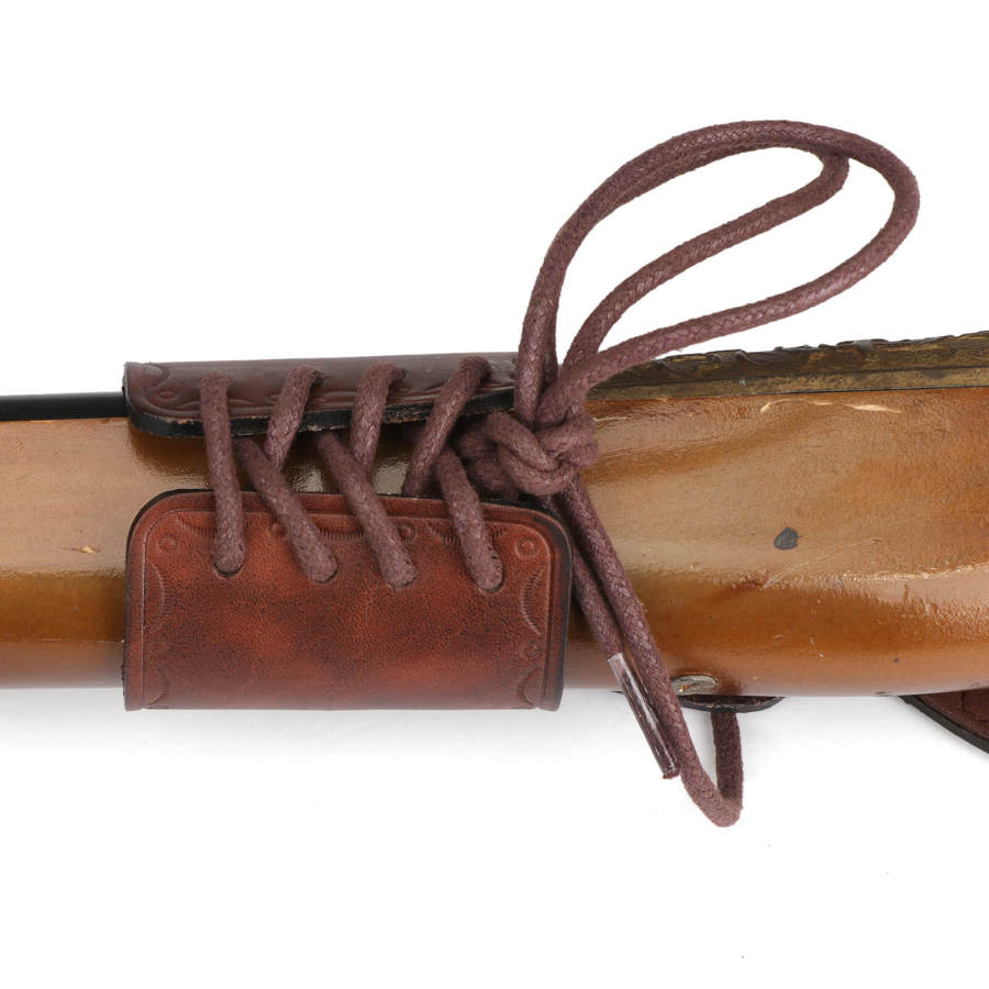 TOURBON Leather Sling Loop No Drill Gun Strap Attachment, Adjustable ...