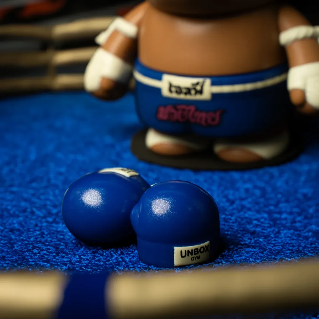 MUAY THAI ELFIE (BLUE TRUNKS)