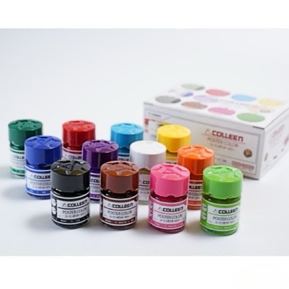 Colleen Poster Colour 12cc 12 Colours