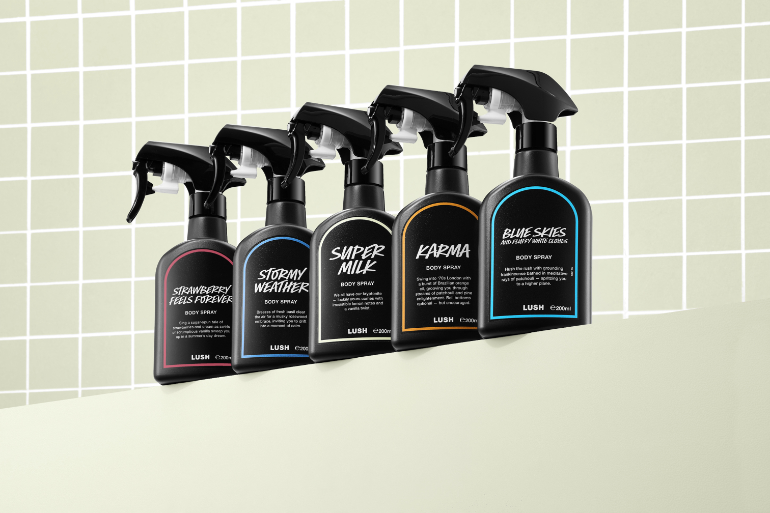 Body Sprays – Lush Singapore