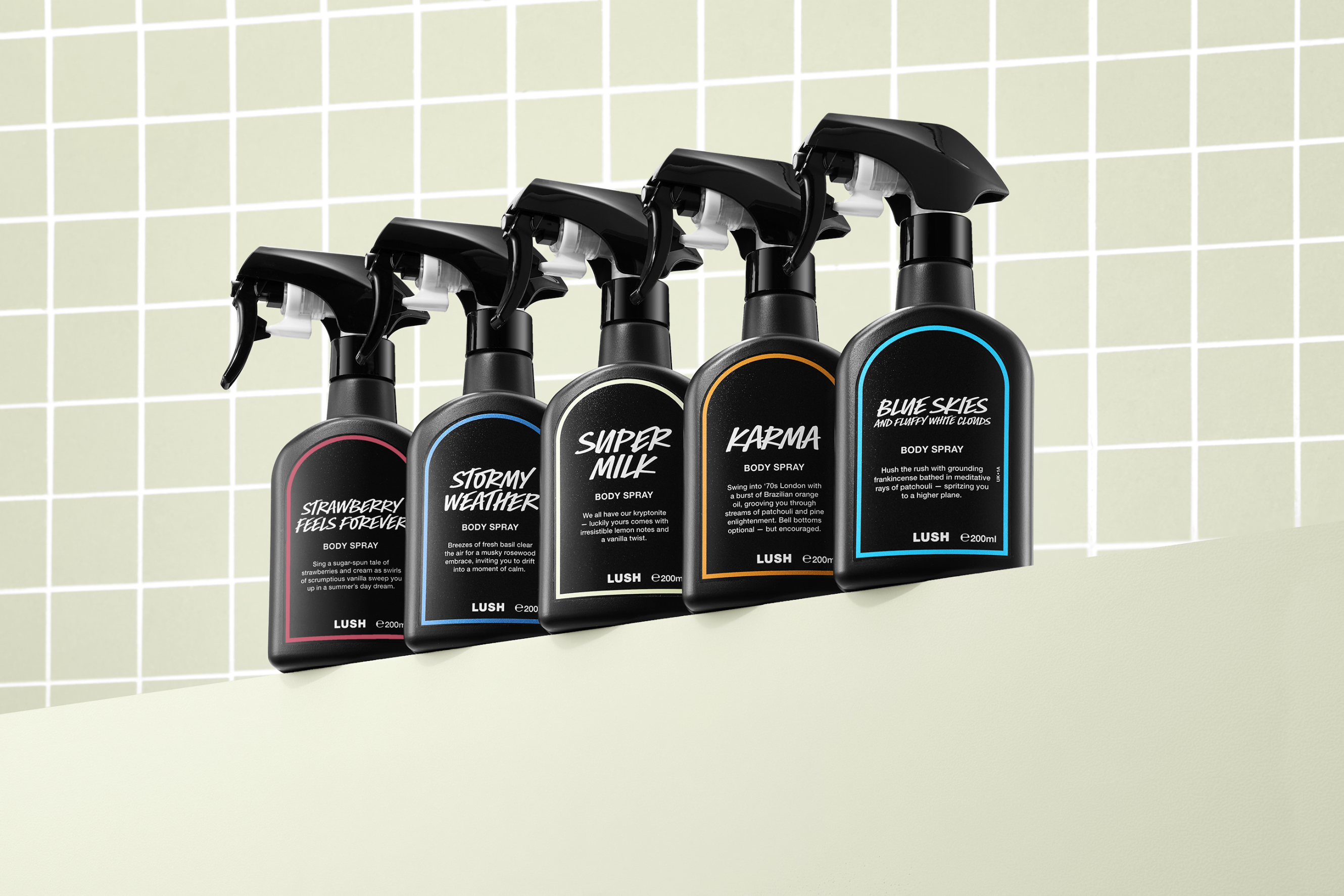 Body Sprays – Lush Singapore