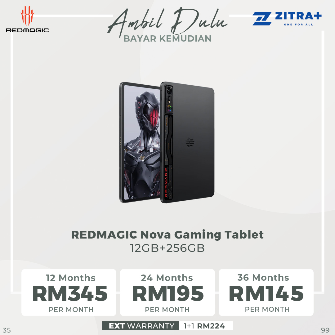 REDMAGIC Nova Gaming Tablet 12GB+256GB/ 16GB+512GB | Android REDMAGIC Nova Gaming Tablet 12GB+256GB/ 16GB+512GB | Android