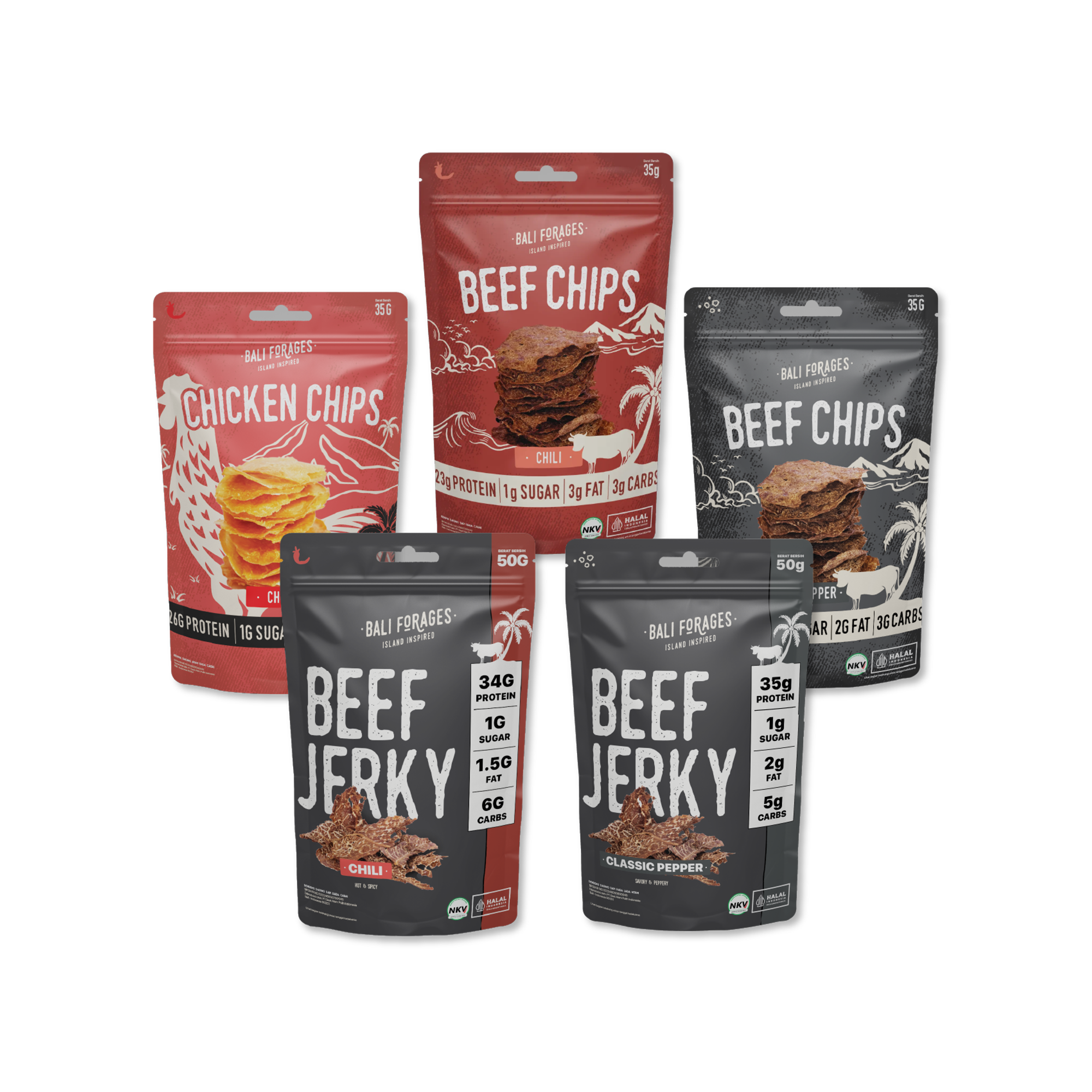 Spicy Snack Bundle - Bali Forages