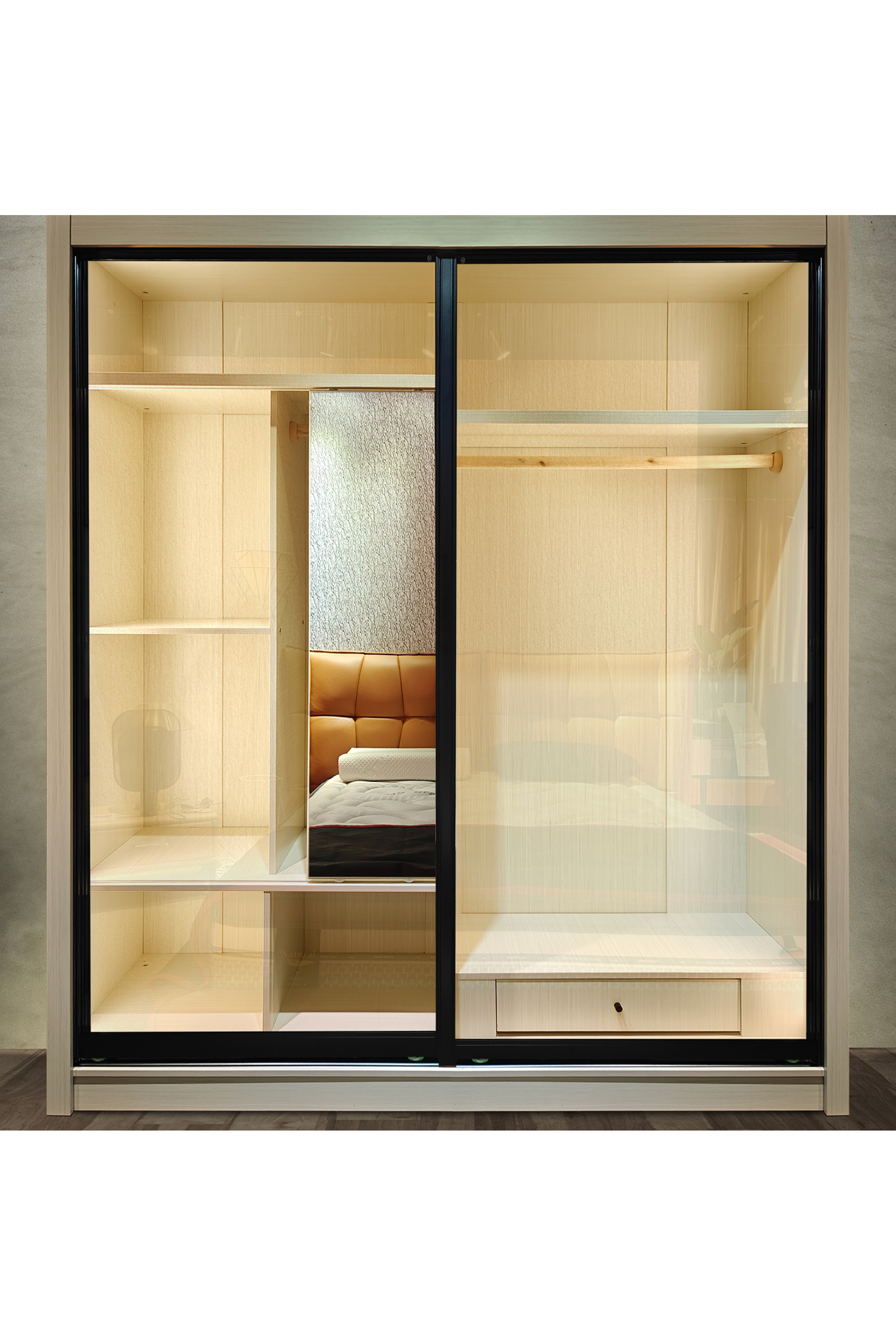 Sliding Door Wardrobe Singapore | 2 & 3-Door Sliding Wardrobe