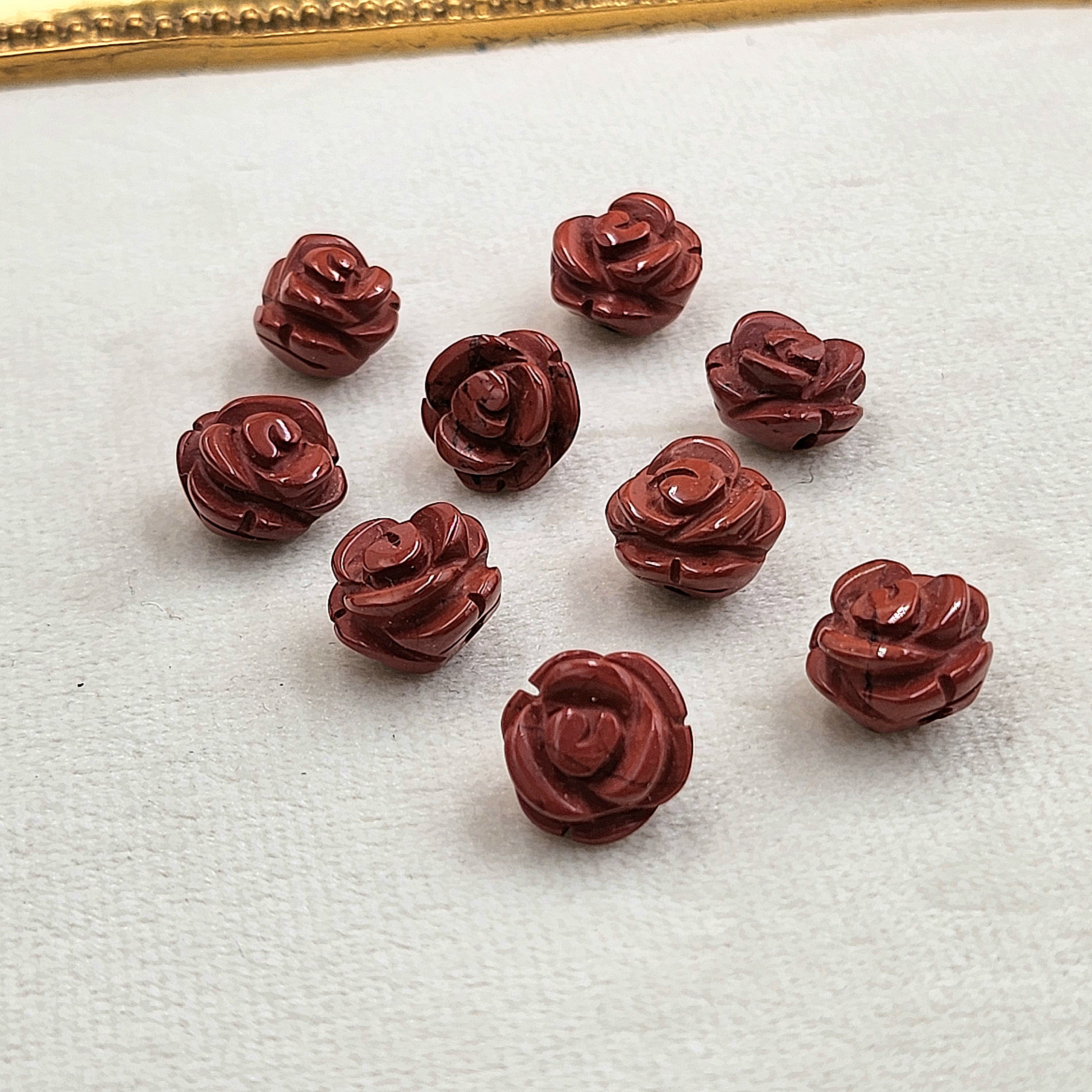 Red Jasper Rose DIY