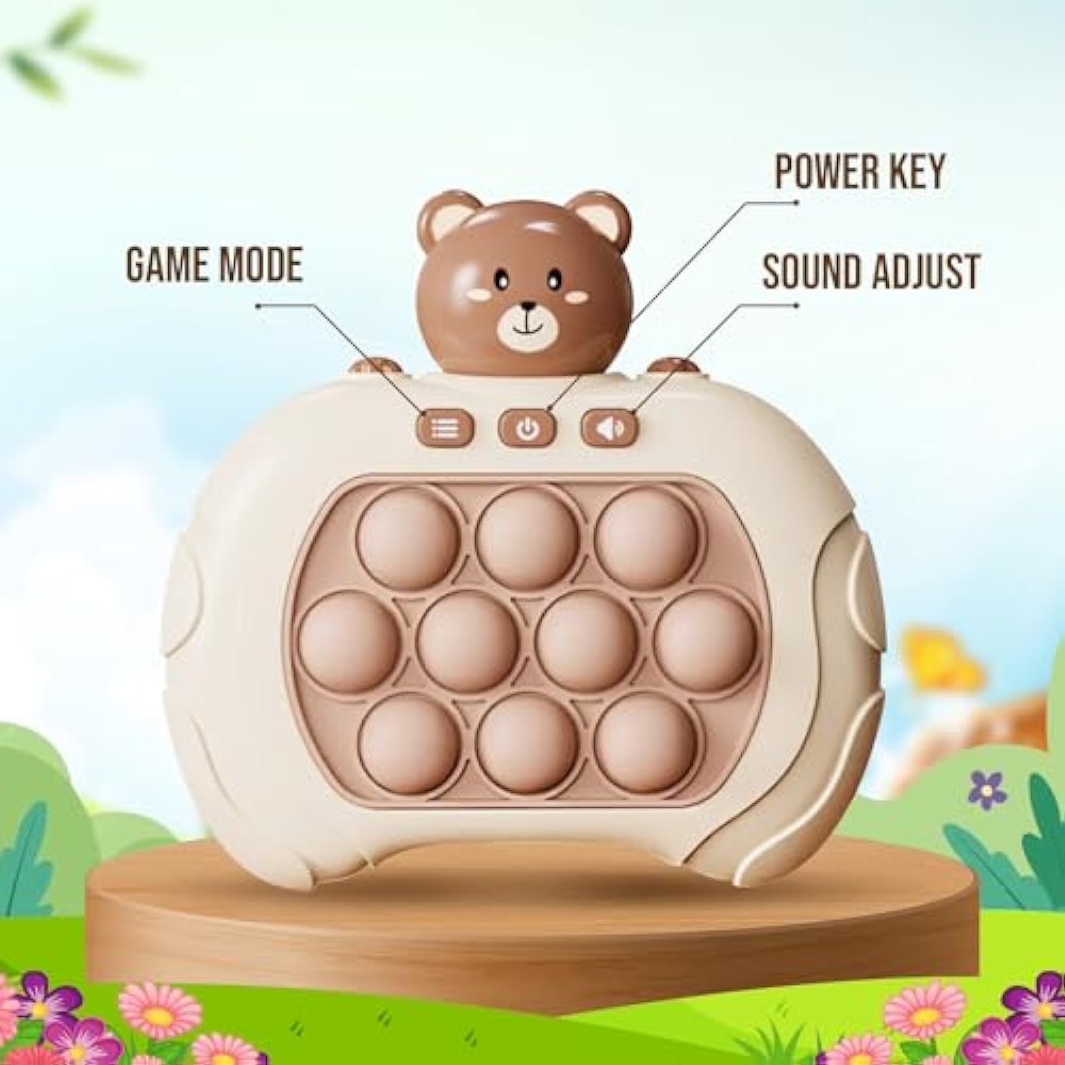 Reva Quick Push Electronic Pop Light Up Games | Decompression Puzzle M