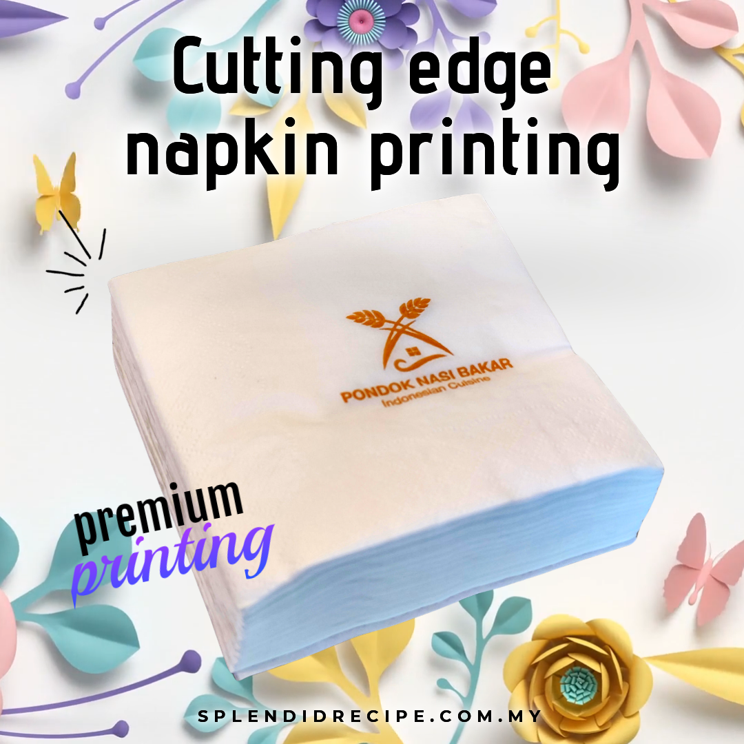 Custom Printed Cocktail Napkin Tissue Paper (10 CTN MOQ)