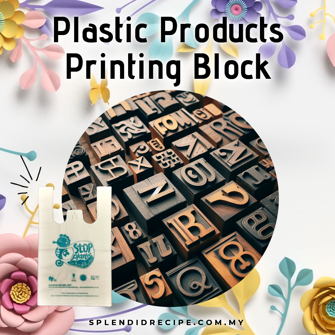 Custom Plastic Products Printing Blocks - Splendid Recipe