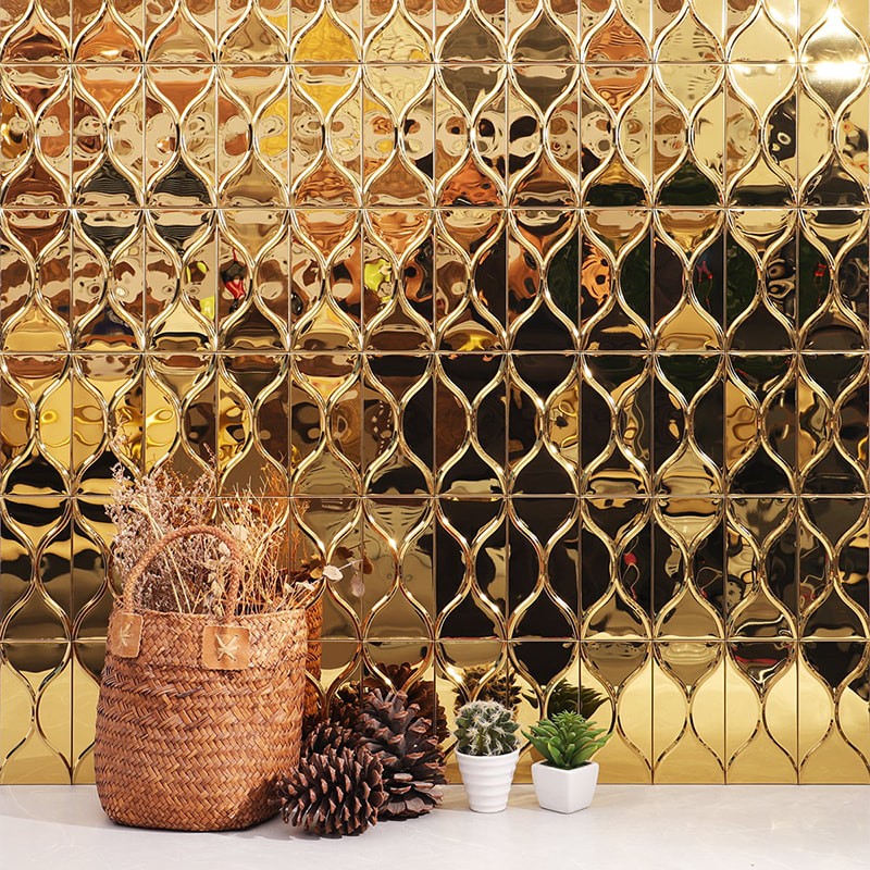 Gold Tile Backsplash – Luxurious and Elegant Designs for Your Home ...