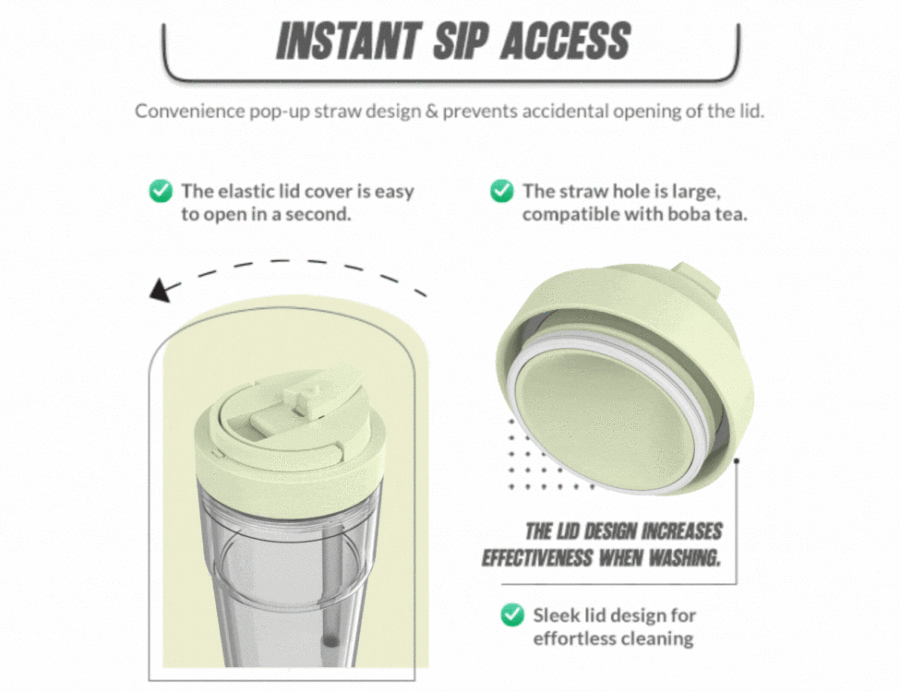 Swanz Ecozen Sip Tumbler