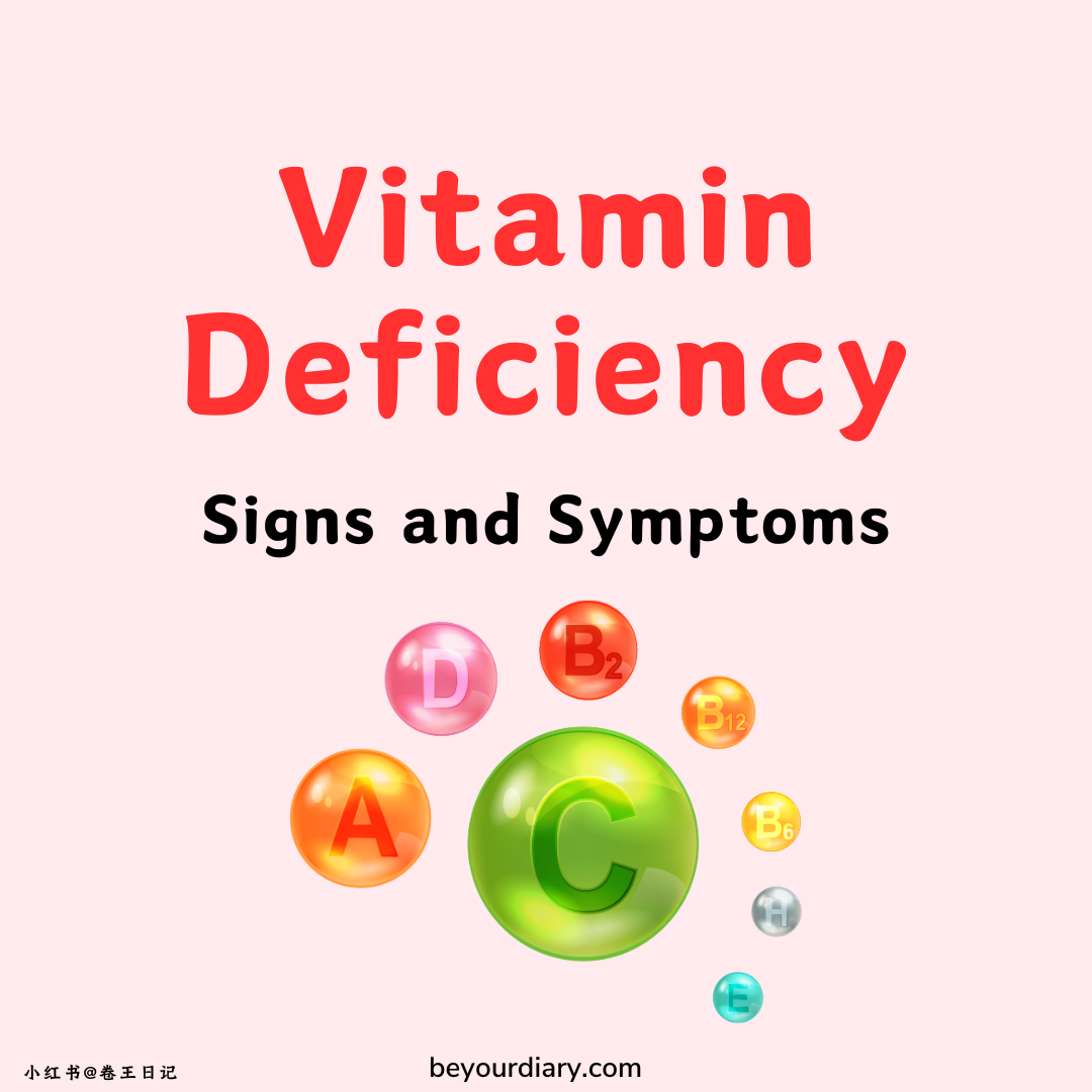 Vitamin Deficiency - Sign and Symptoms