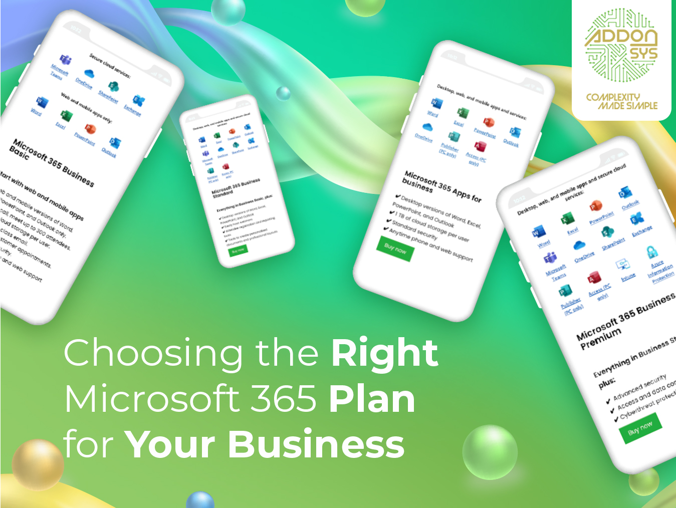 Choosing the Right Microsoft 365 Plan for Your Business