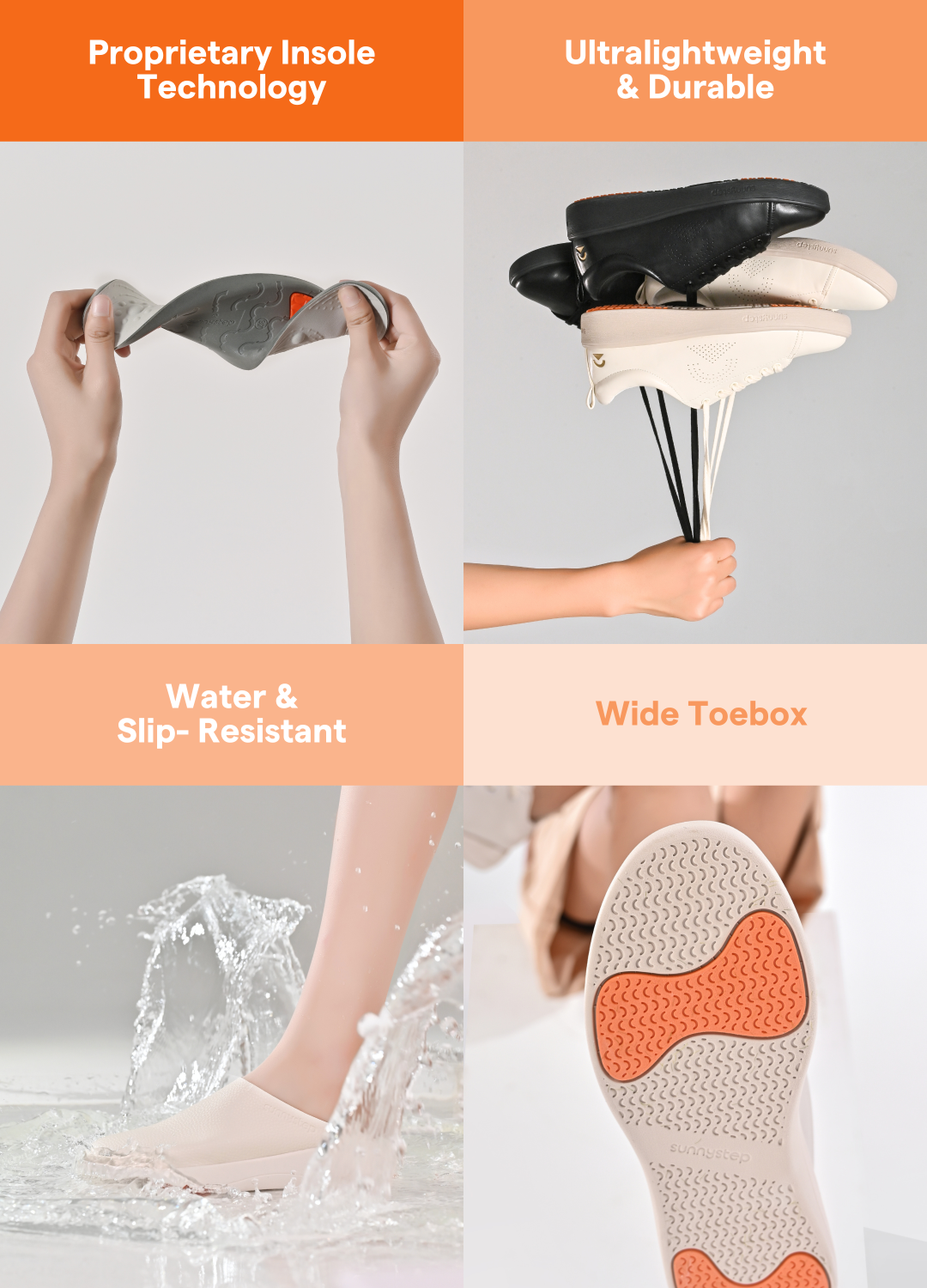 Comfortable Walking Shoes | Sunnystep