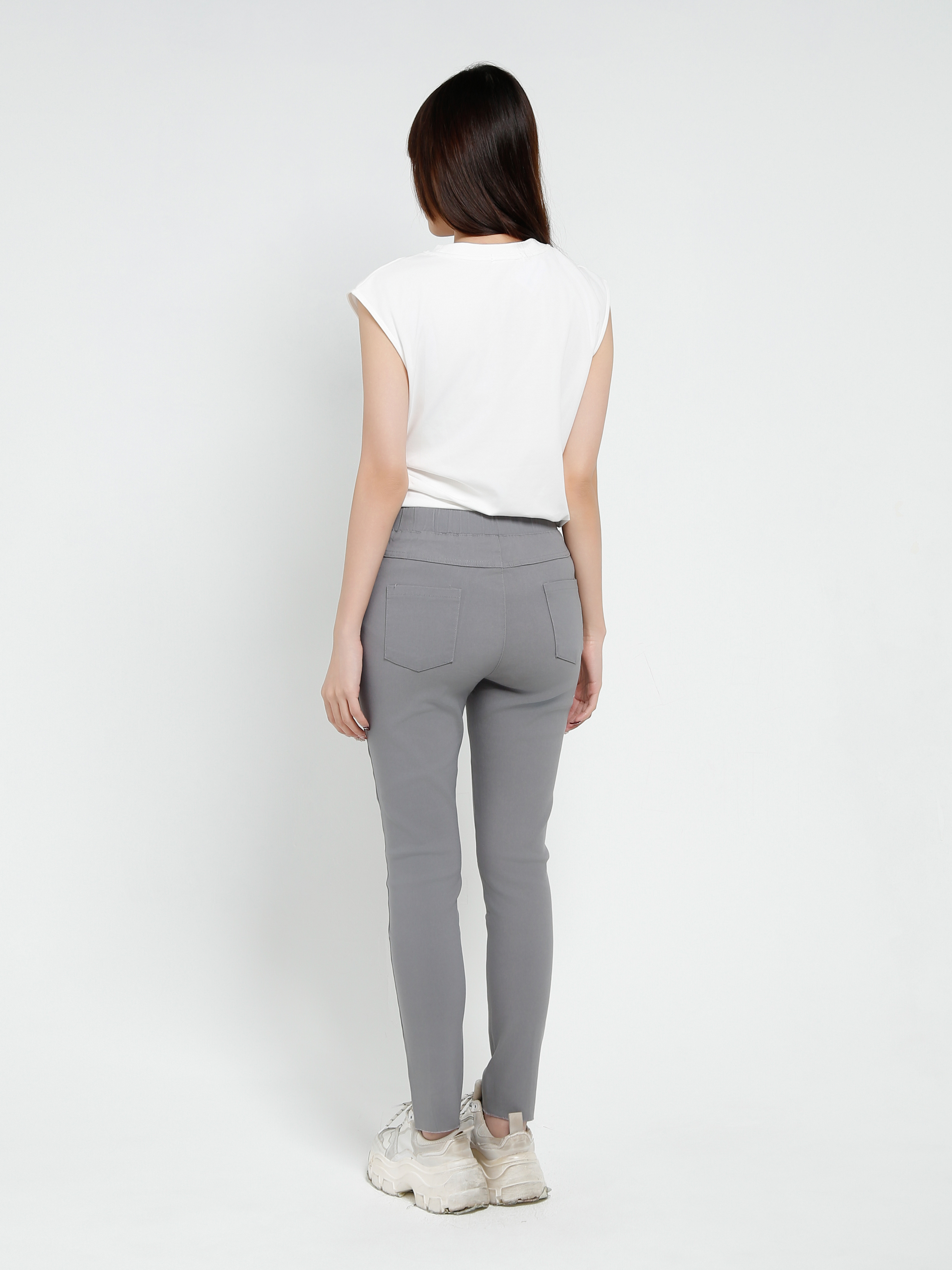 Ripped Long Pant 37573 – AMPLE COUTURE