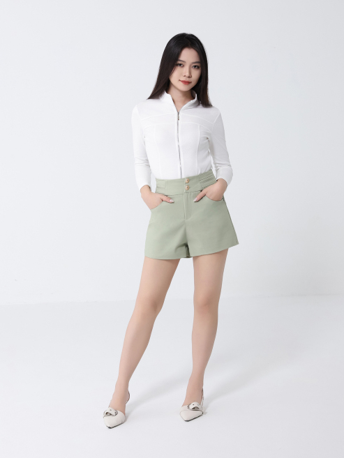 Front Zip Top 46255 – AMPLE COUTURE