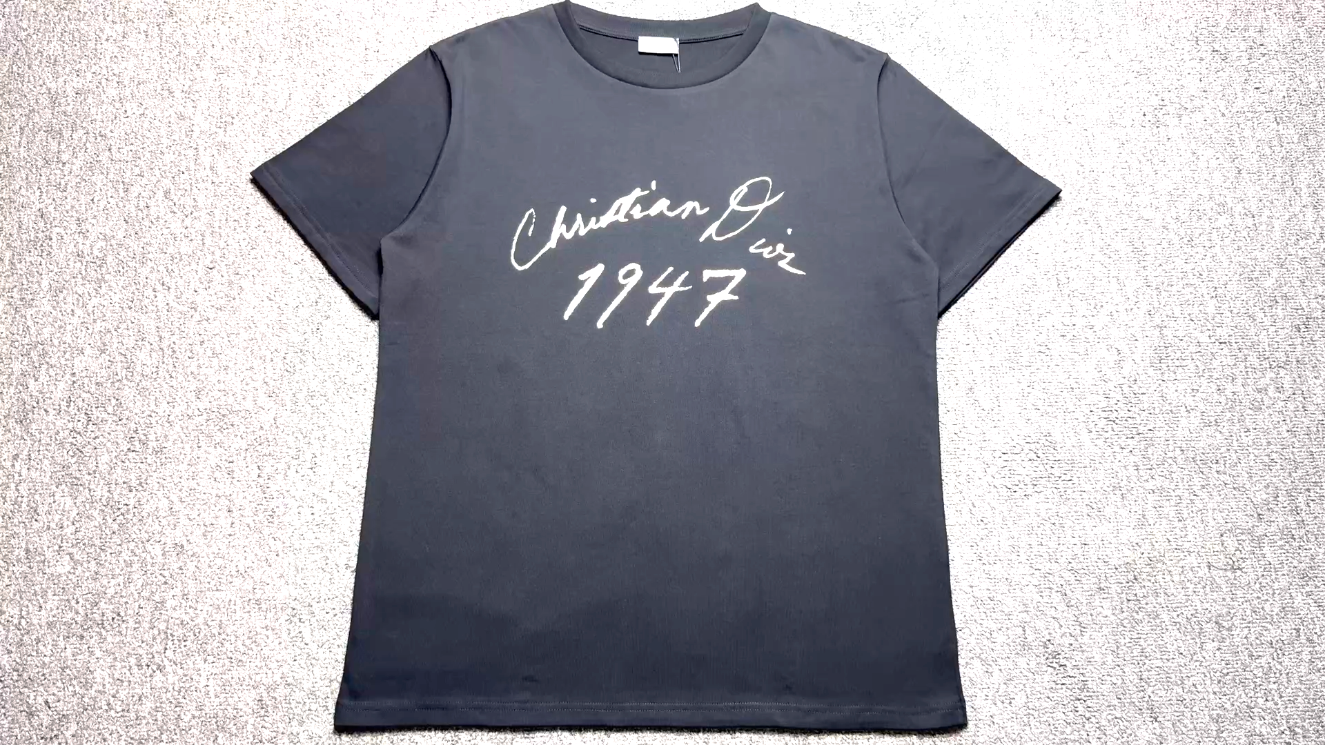 DIOR 24FW Christian short sleeve t-shirt BLACK(493J696F0554 DIOR 24FW Christian short sleeve t-shirt BLACK(493J696F0554