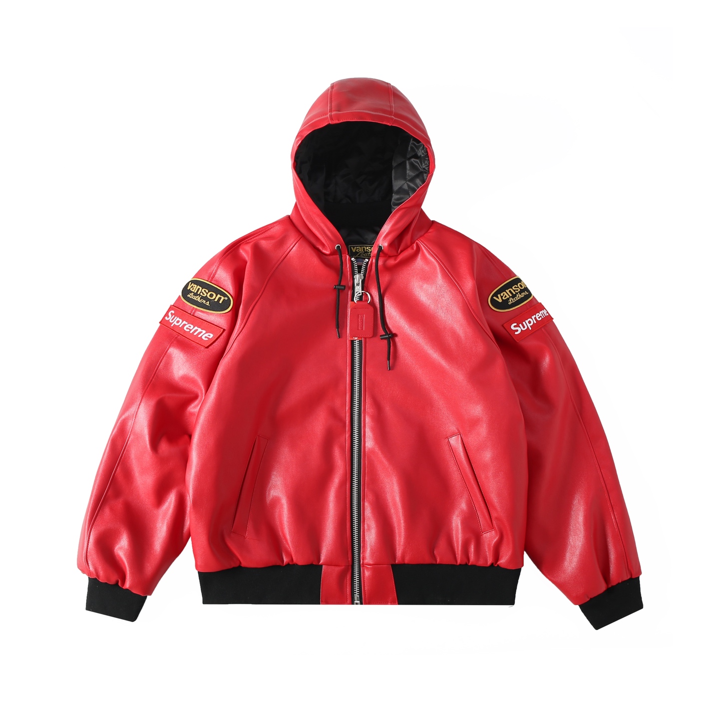 Supreme x Vanson Leathers Hooded Work Jacket Supreme x Vanson Leathers Hooded Work Jacket