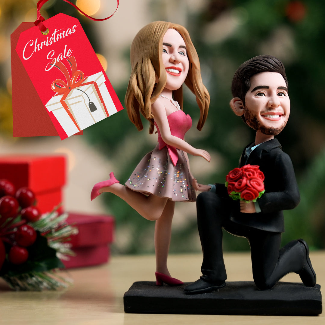 Christmas Gift - Custom Bobblehead Gift For Him