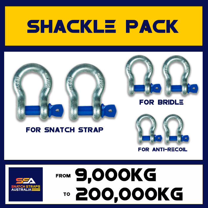 SSA Shackle Packs - Premium Shackles to Enhance Your Snatch andTowing