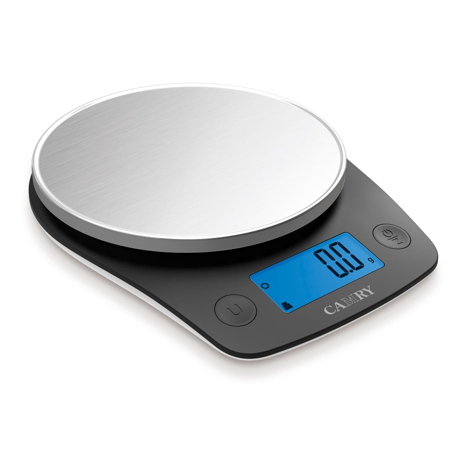 Camry Digital Kitchen Scale 5kg with Stainless Steel Weighing Platform