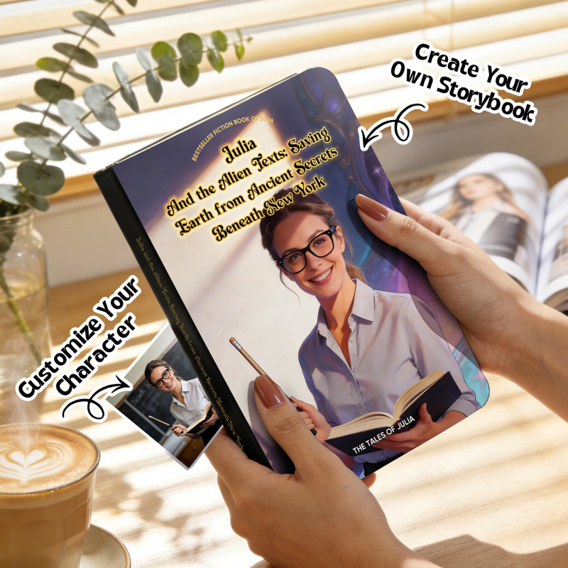 Personalized Story Book – Your Own Custom Fiction Novel Where You Are ...