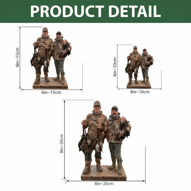Custom From Any Photo - Personalized Hunting Custom Shaped 2D Acrylic ...