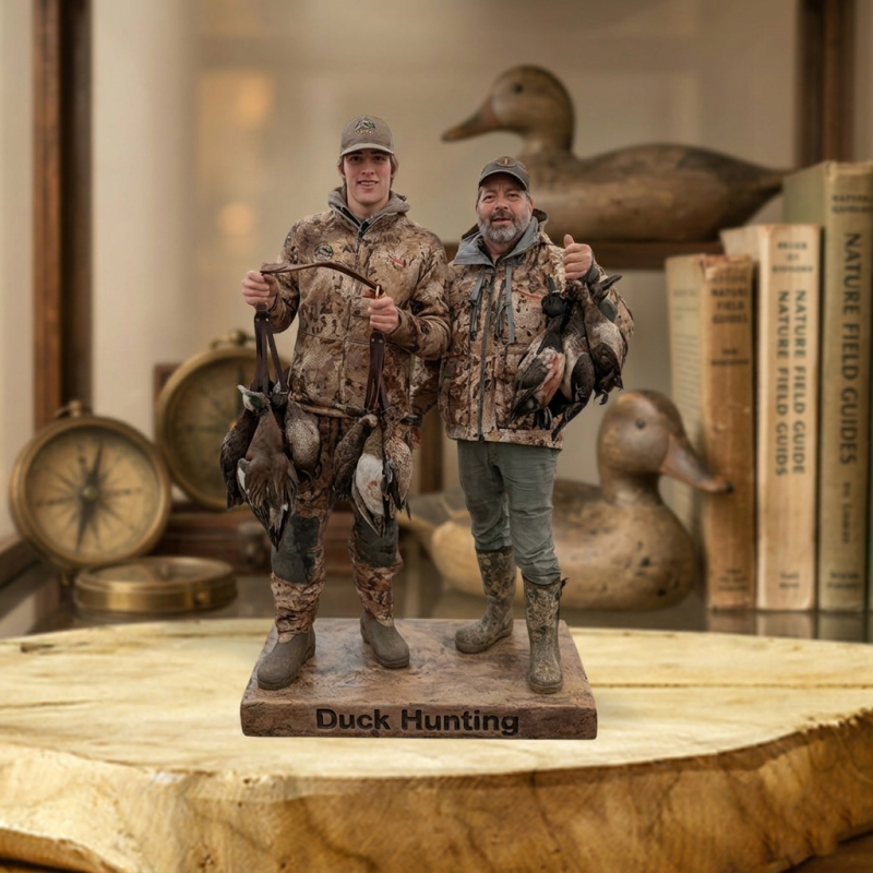 Custom From Any Photo - Personalized Hunting Custom Shaped 2D Acrylic ...