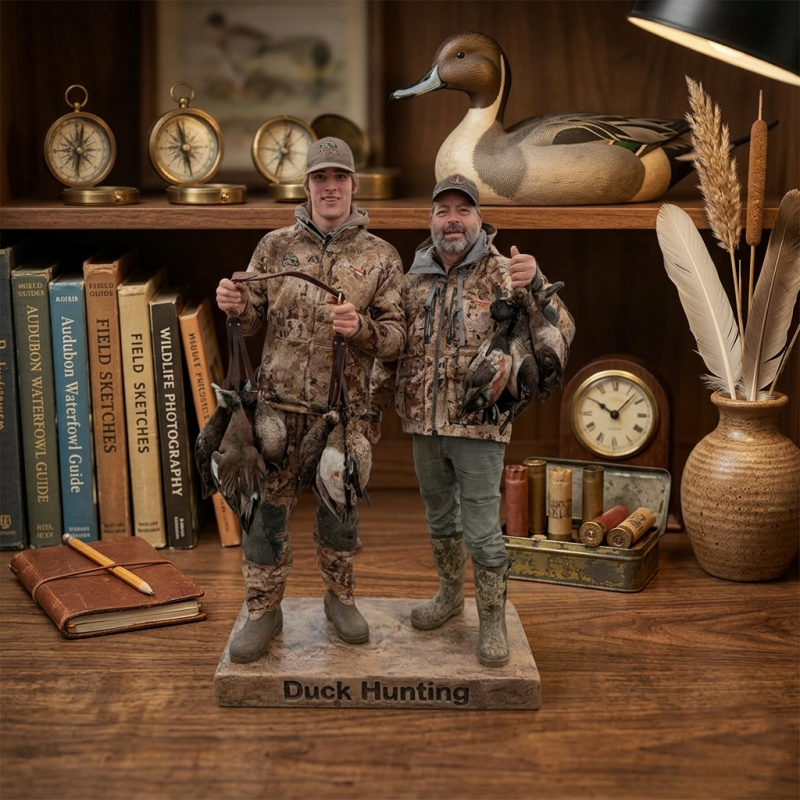 Custom From Any Photo - Personalized Hunting Custom Shaped 2D Acrylic ...