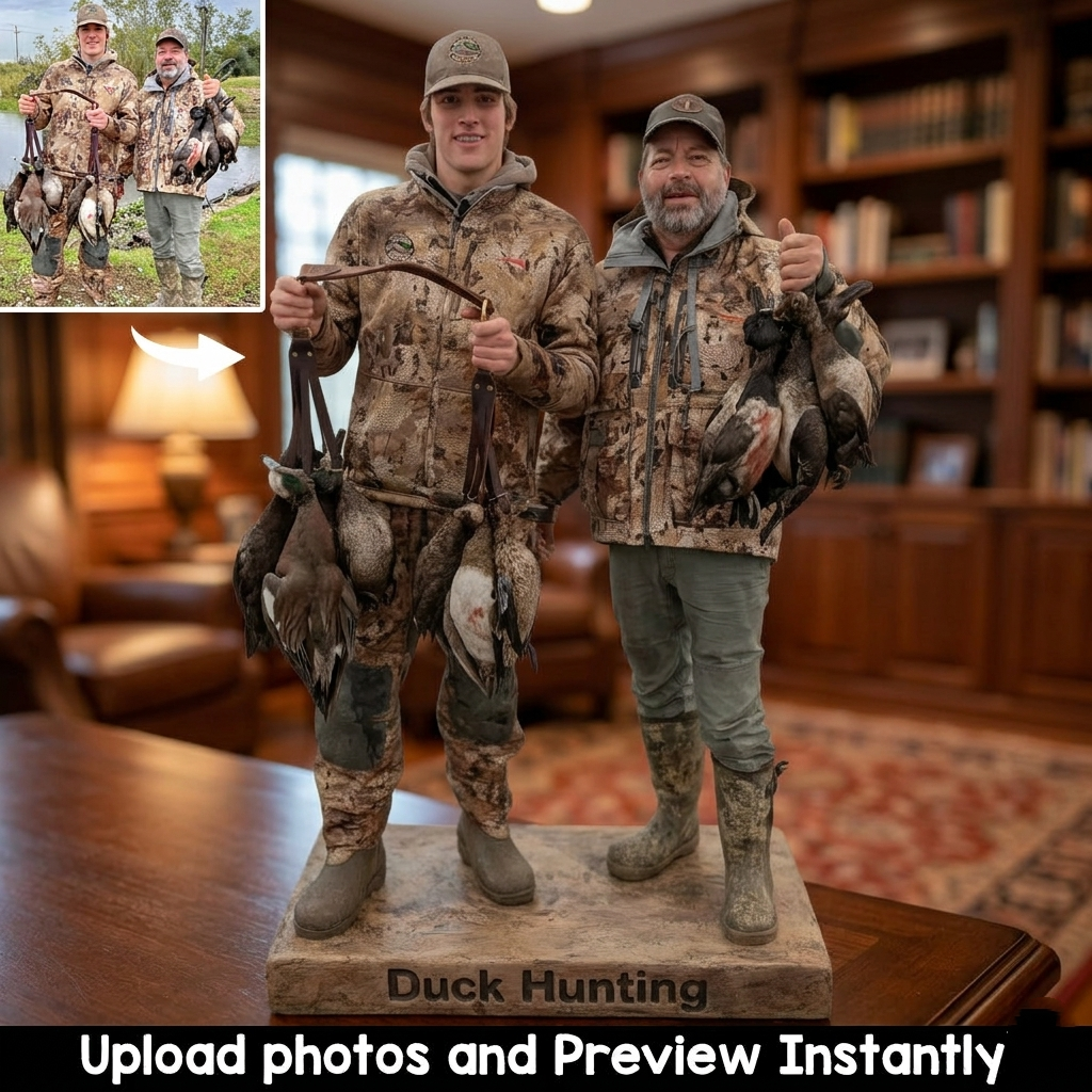 Custom From Any Photo - Personalized Hunting Custom Shaped 2D Acrylic ...