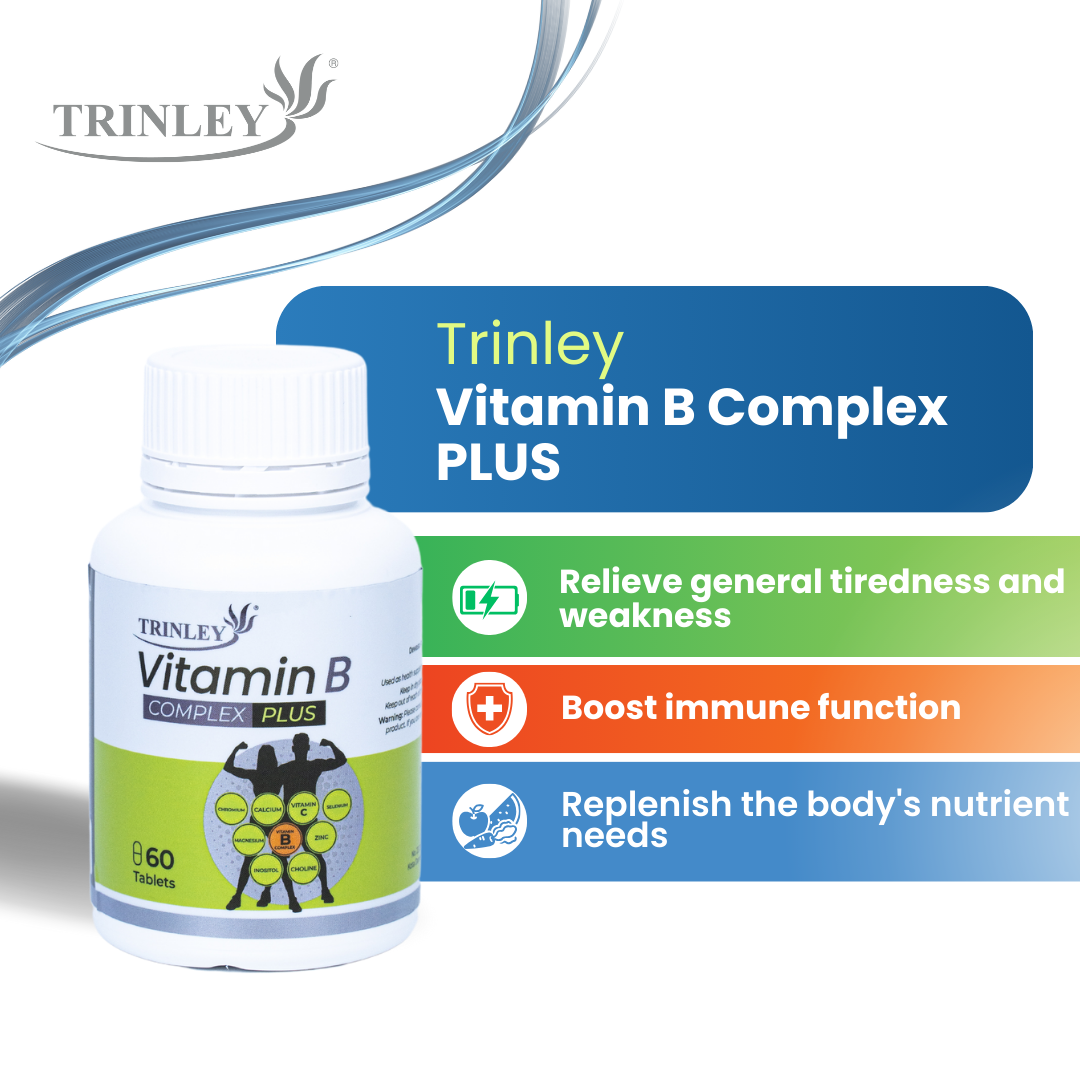 Trinley Vitamin B Complex Plus – Groway Malaysia