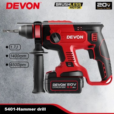 DEVON 5401-Li-20RH Cordless Rotary Hammer Lithium-ion
