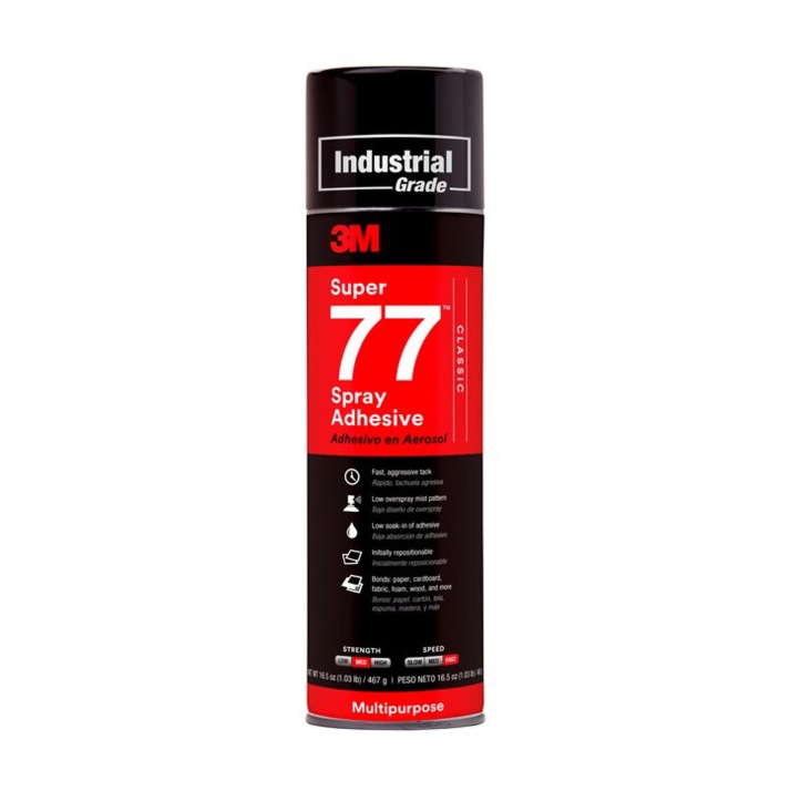 3M Super 77 Multi Purpose Adhesive Spray (375g)-GoKimDiam – GoKimDiam ...