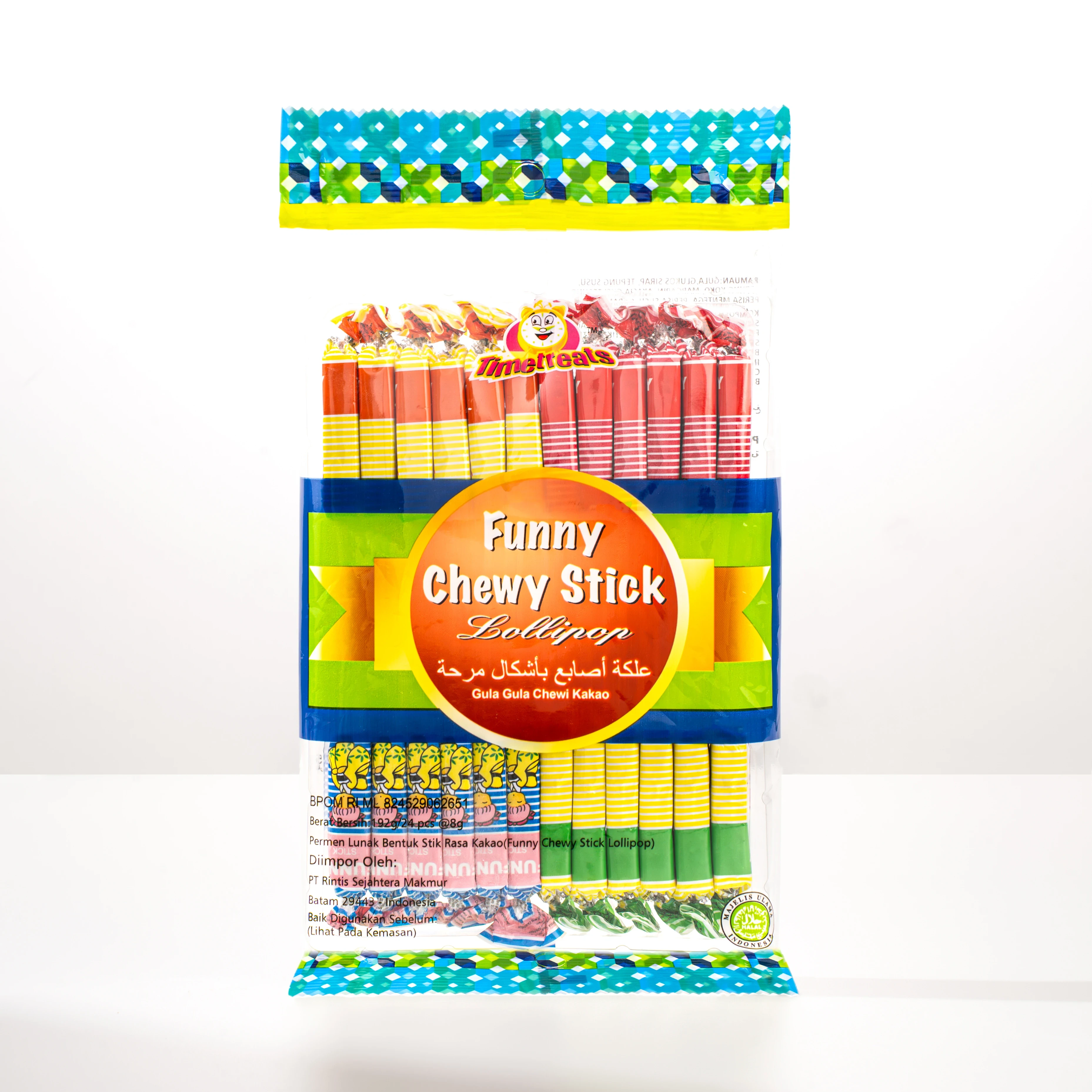 Funny Chewy Stick Lollipop (Carton)