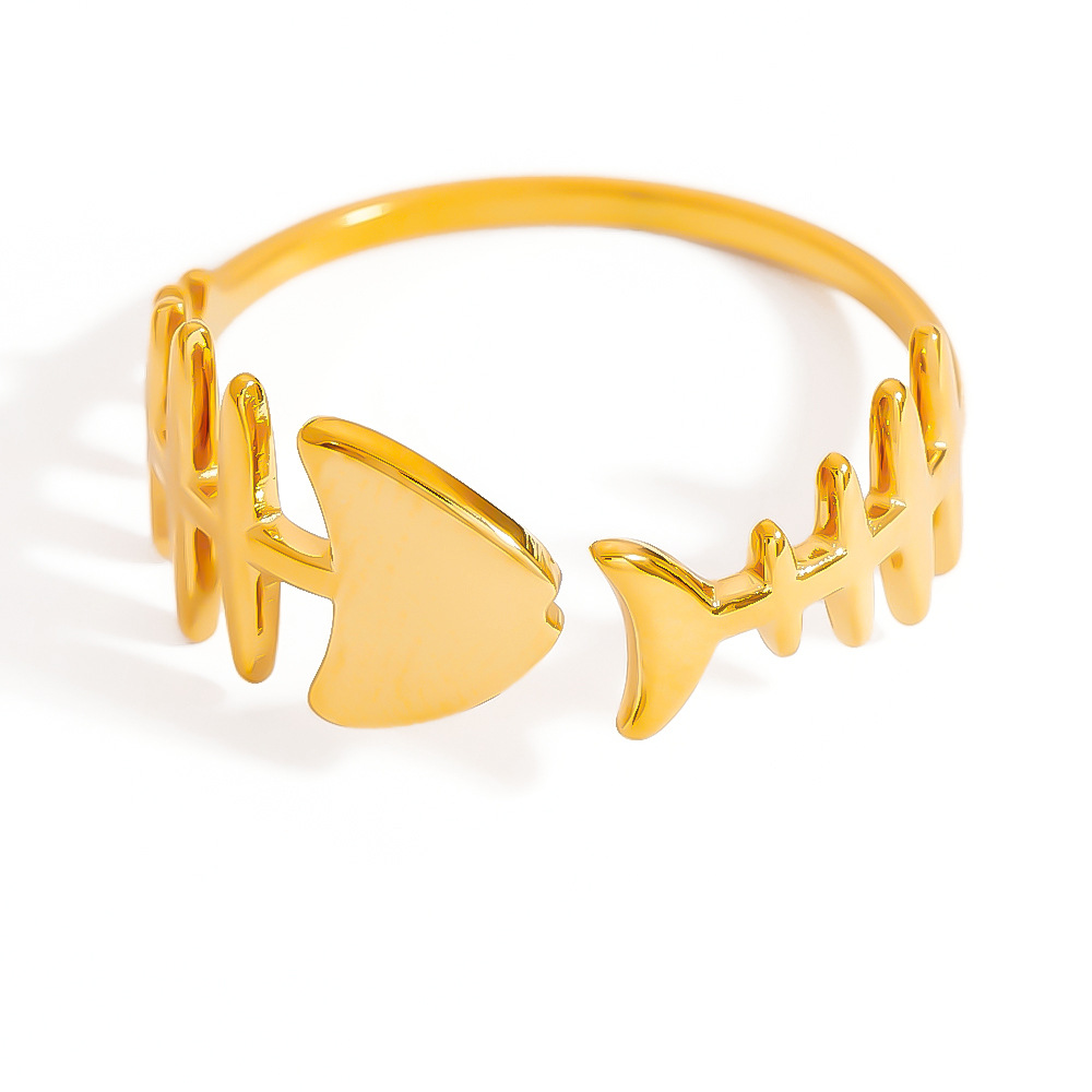 Fishbone Ring