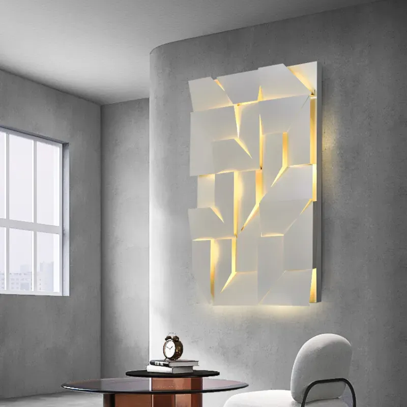HikariFrame Wall Light – Origami-Inspired Modern Lighting – Light Makers