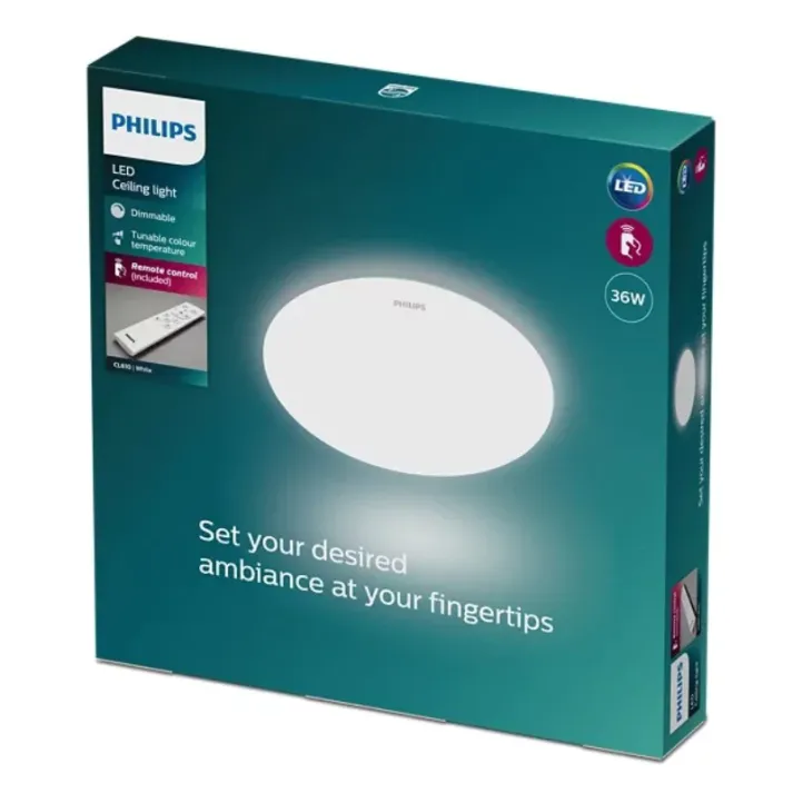 Philips Braid AIO LED Ceiling Light with Remote – Light Makers