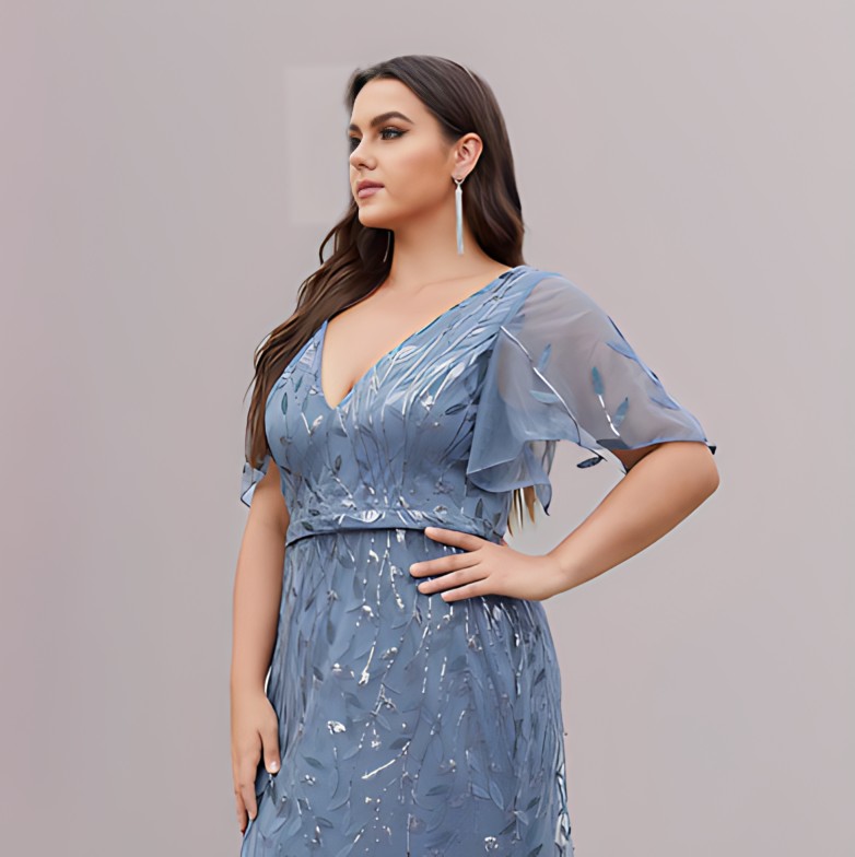 Plus Size Gown (Made To Order) – ladiesroomfashion