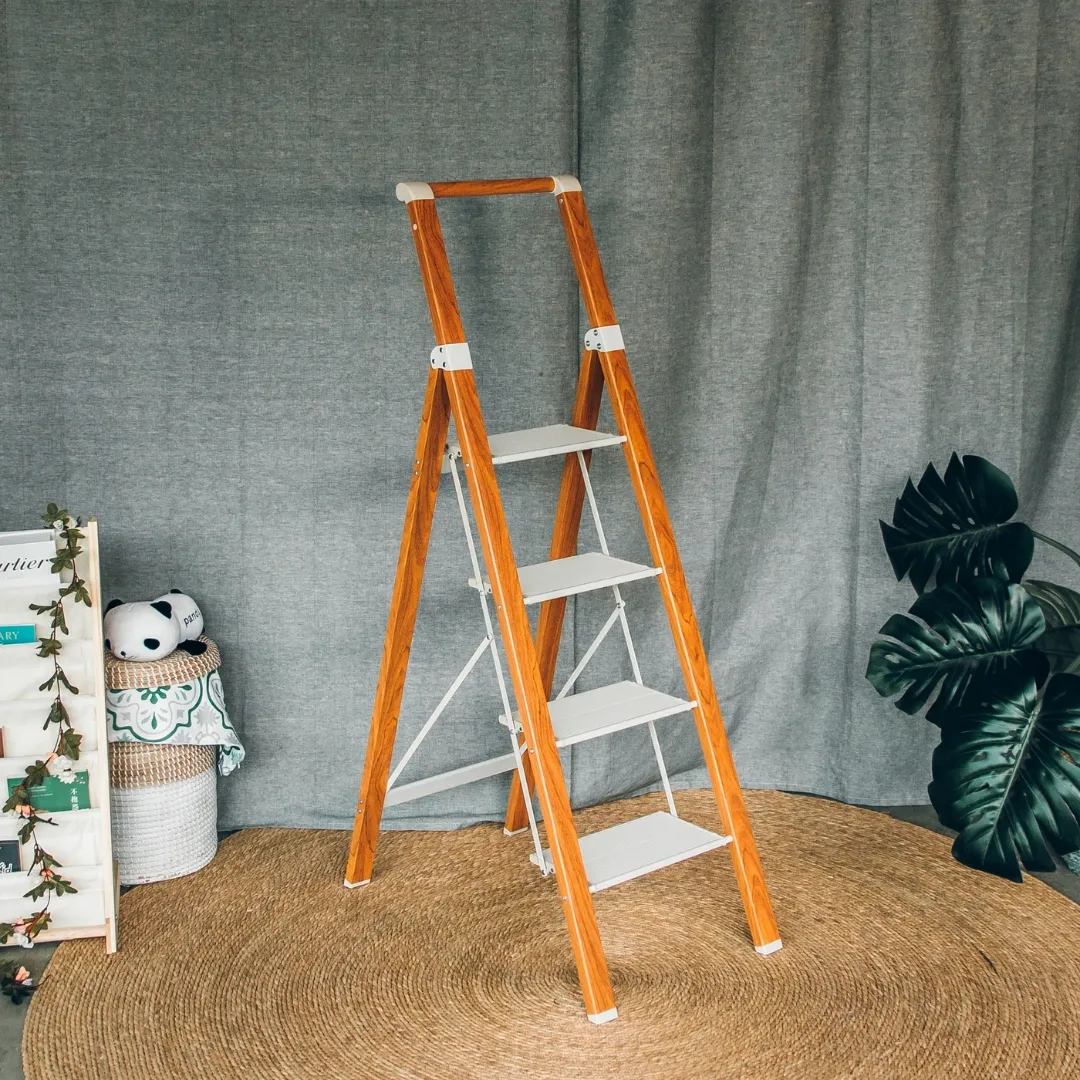 HOUZE - LIFE Woodgrain 4/5Tier Ladder is a Must-Have for Your Home