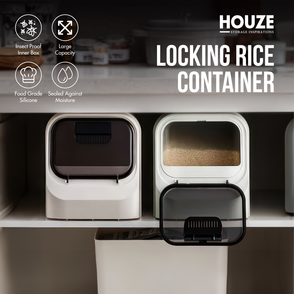The Ultimate Rice Storage Solution: HOUZE KitchenMate Container