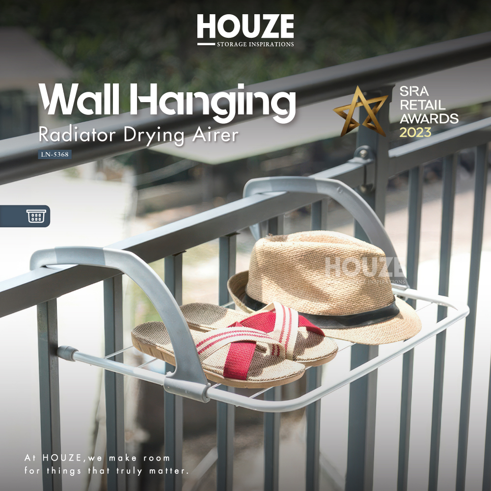 Say Goodbye to Wet Clothes with a Wall Hanging Radiator Airer – HOUZE