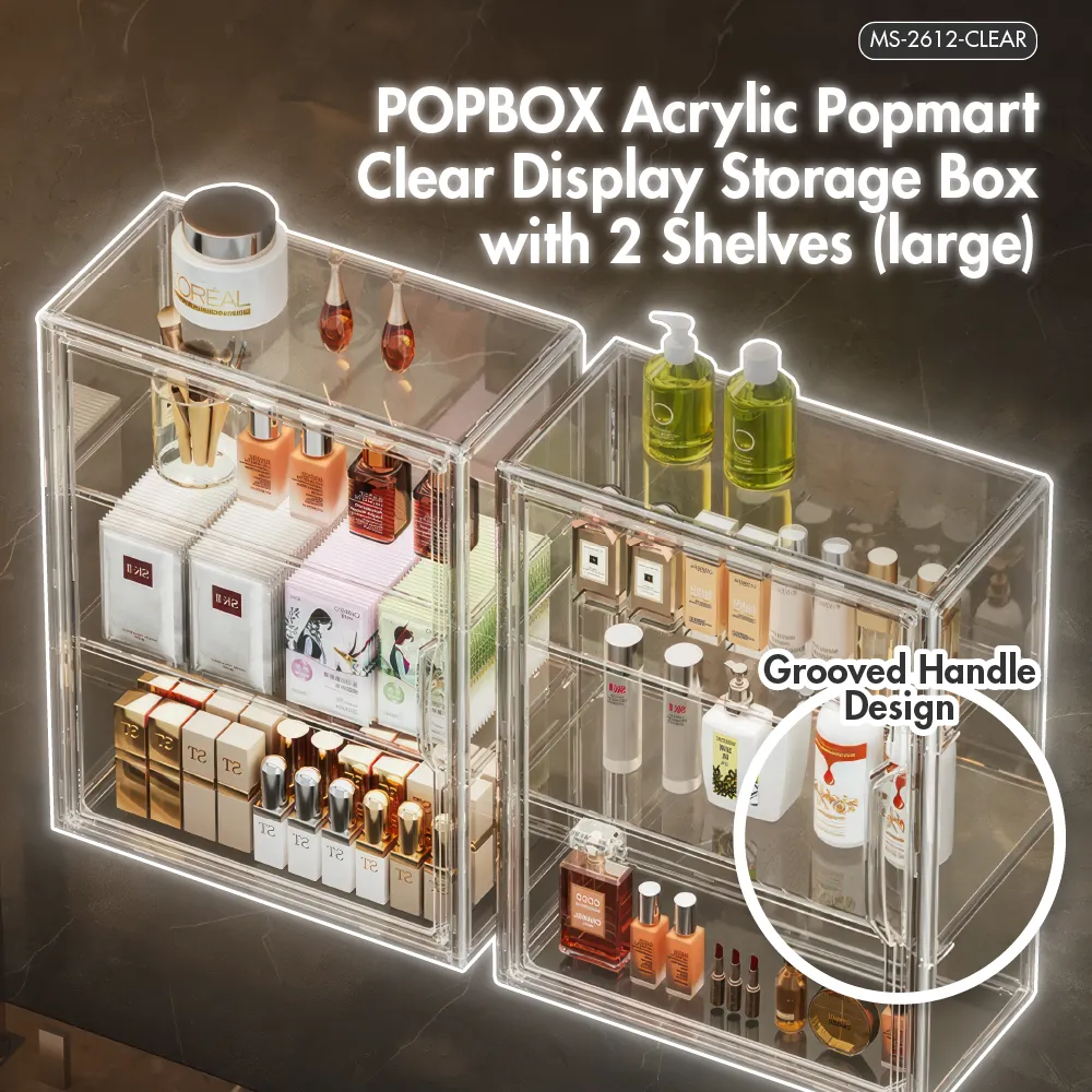 HOUZE - POPBOX Acrylic Popmart Clear Display Storage Box