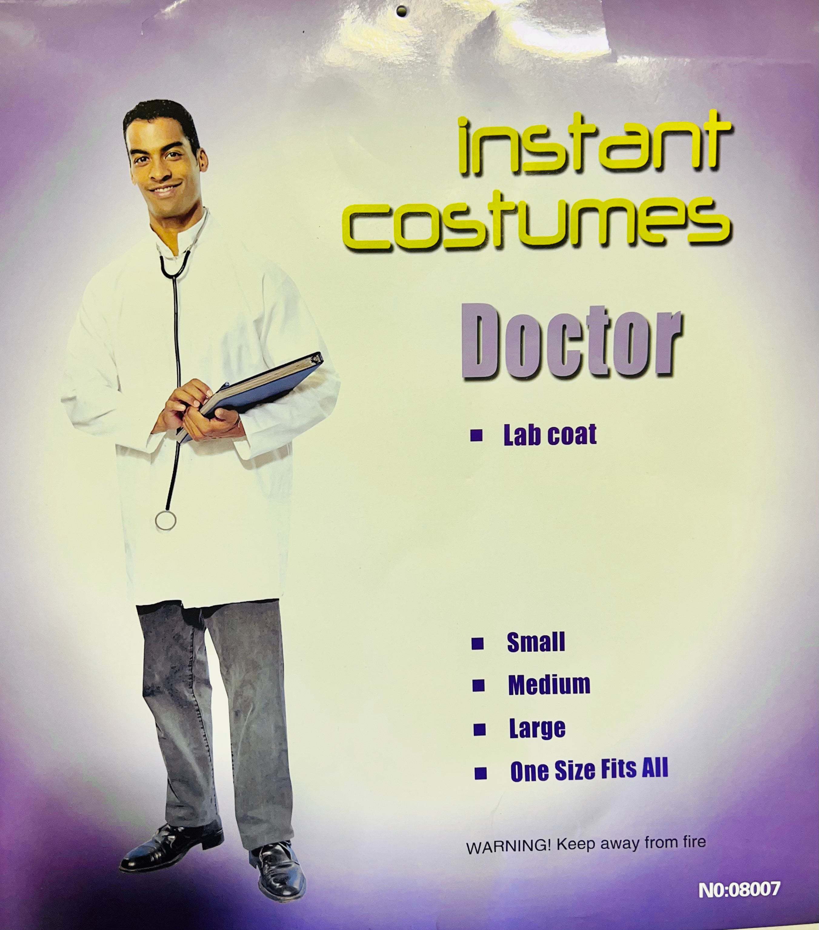 Adult Doctor Lab Coat Costume-Costume Works AU