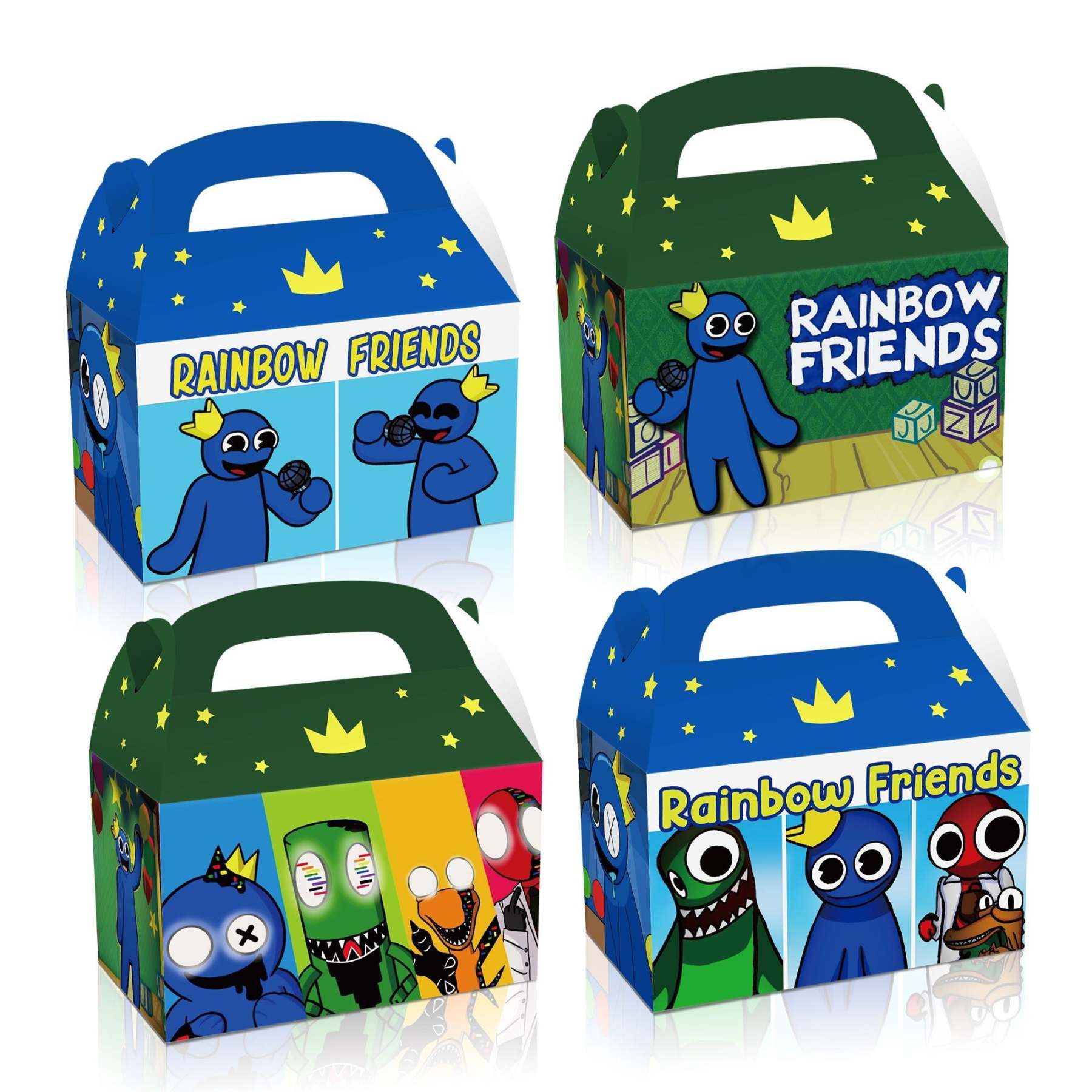 Rainbow Friends Party Favour Loot Boxes 12 Pack-Costume Works AU