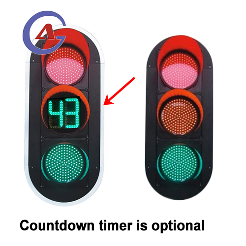 300mm 12 inch Red Amber Green Traffic Light