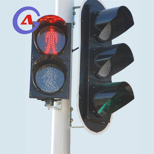 Traffic Light Pedestrian Signal Light Head Without Countdown Timer