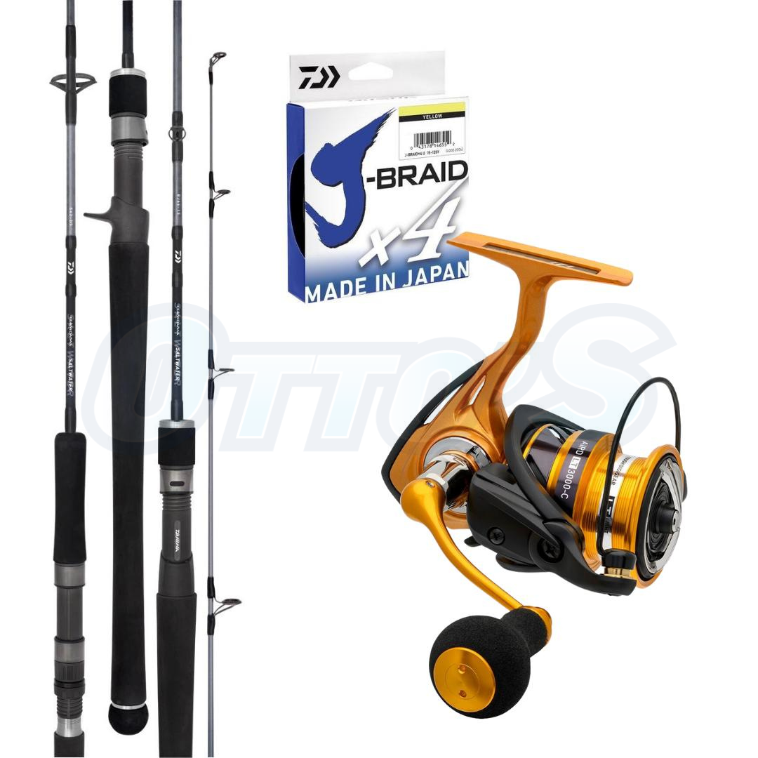 Daiwa Pe2 Light Kingfish And Snapper Combo Otto S Tackle World