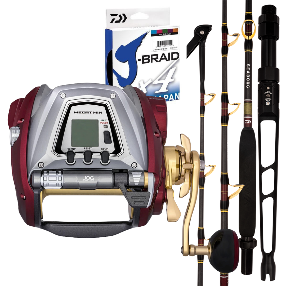 The Ducks Nutz 5'4'' Daiwa Seaborg 1200mj Deep Drop Combo The Ducks Nutz 5'4'' Daiwa Seaborg 1200mj Deep Drop Combo