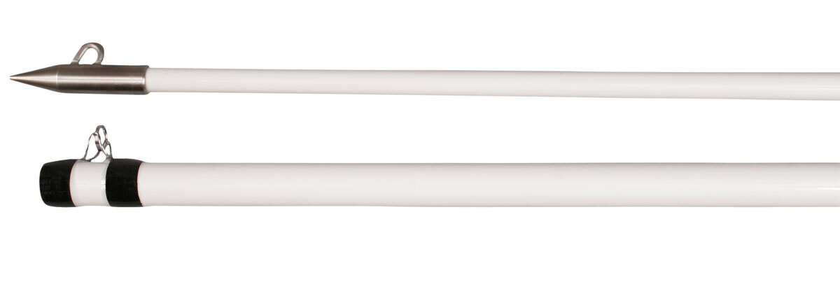Hook'em Shotgun 10ft Outrigger Pole Straight with Aluminium Anodised ...