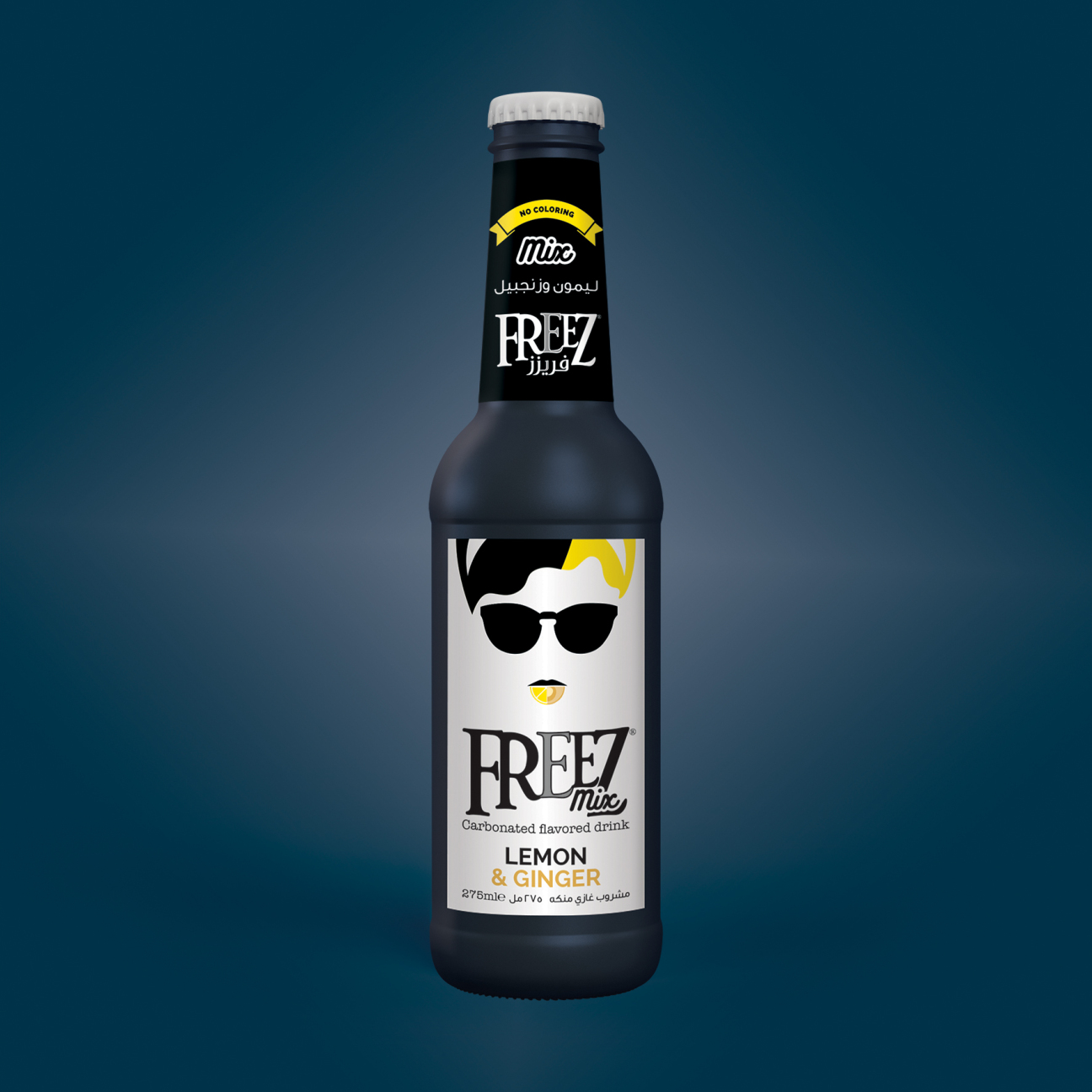 Freez Mix Lemon Ginger Soda Drink 275ml x 24-Impact TCS