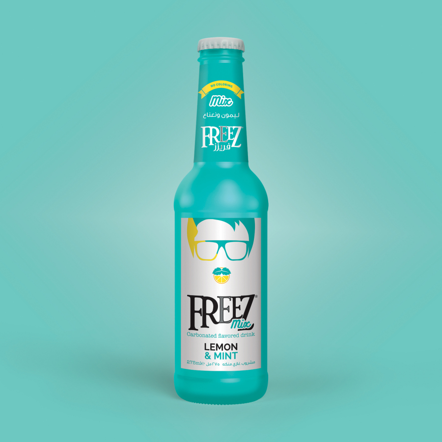 Freez Mix Lemon & Mint Soda Drink